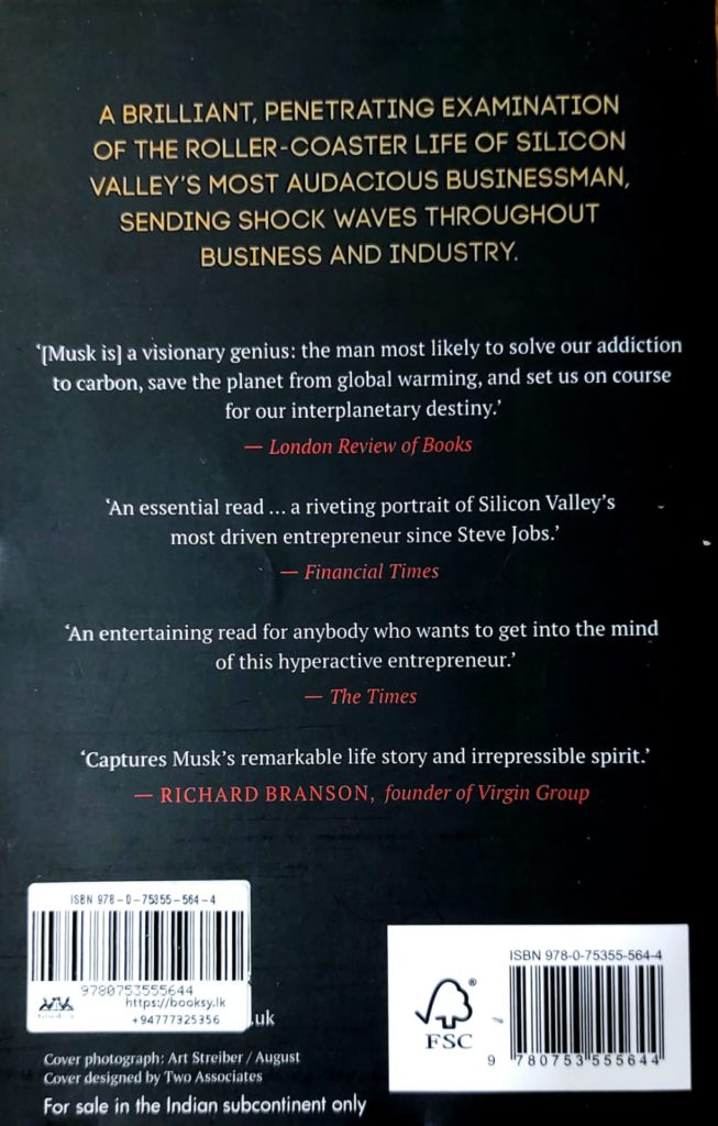 ELON MUSK: NEW UPDATED EDITION – HOW THE BILLIONAIRE CEO OF SPACEX AND ...