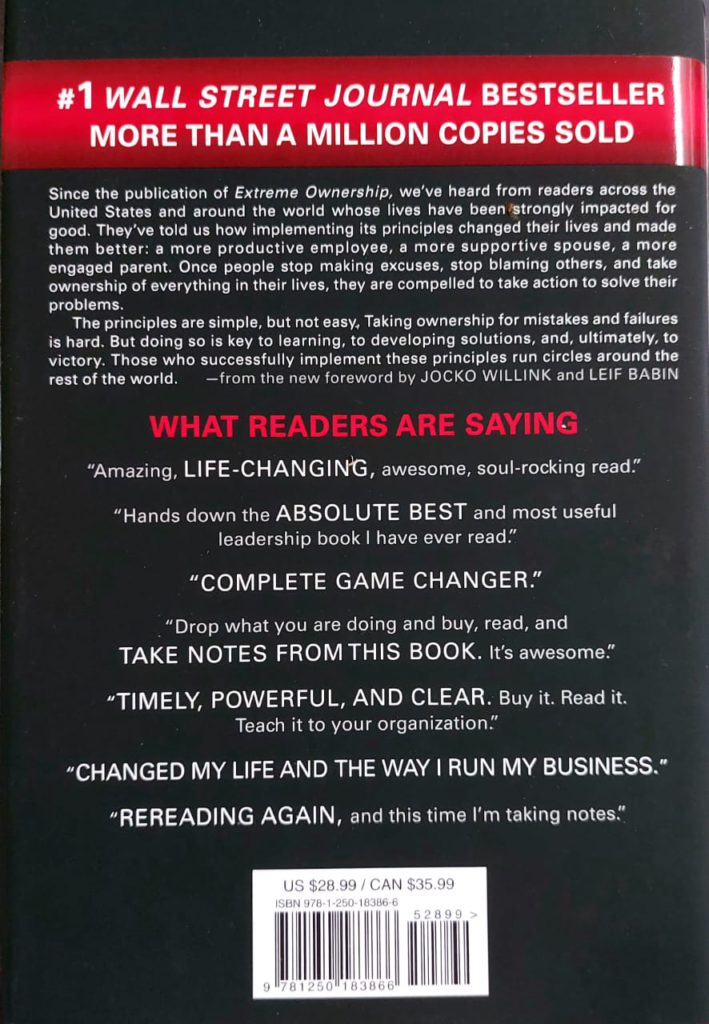 EXTREME OWNERSHIP HOW U.S. NAVY SEALS LEAD AND WIN – booksy.lk