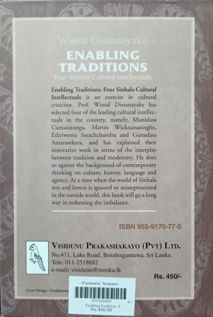 Enabling Traditions – booksy.lk