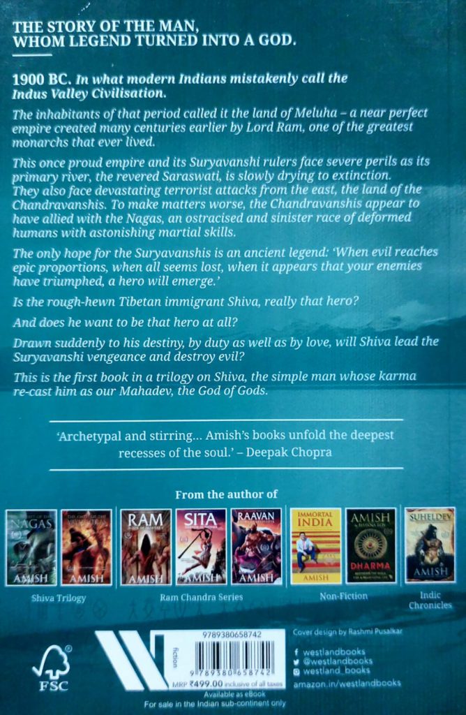 The Immortals of Meluha – booksy.lk